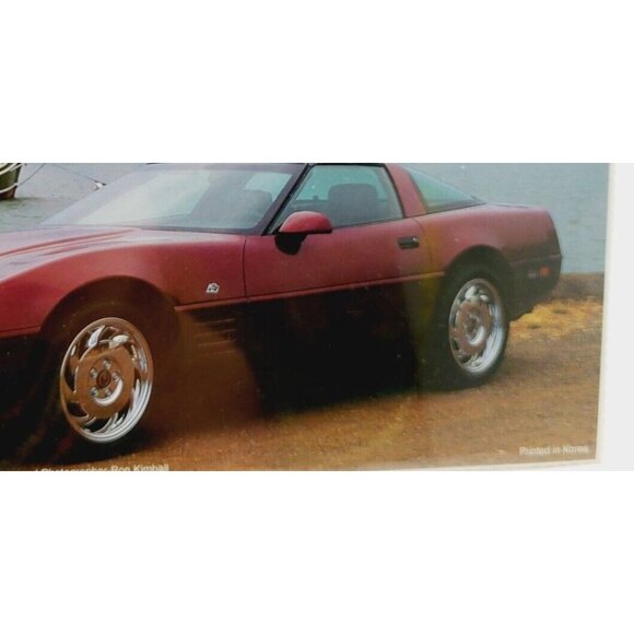 Impact Posters | Accents | Vintage Corvette Classic Car At San ...